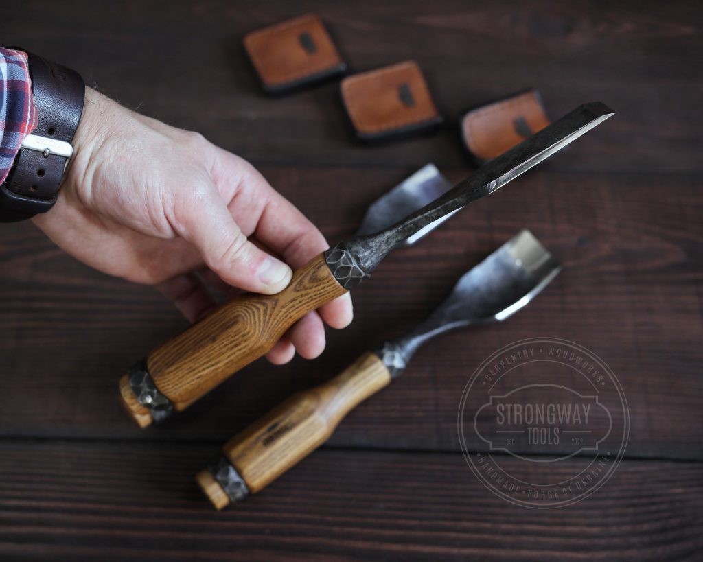 Set of Three Timber Chisels