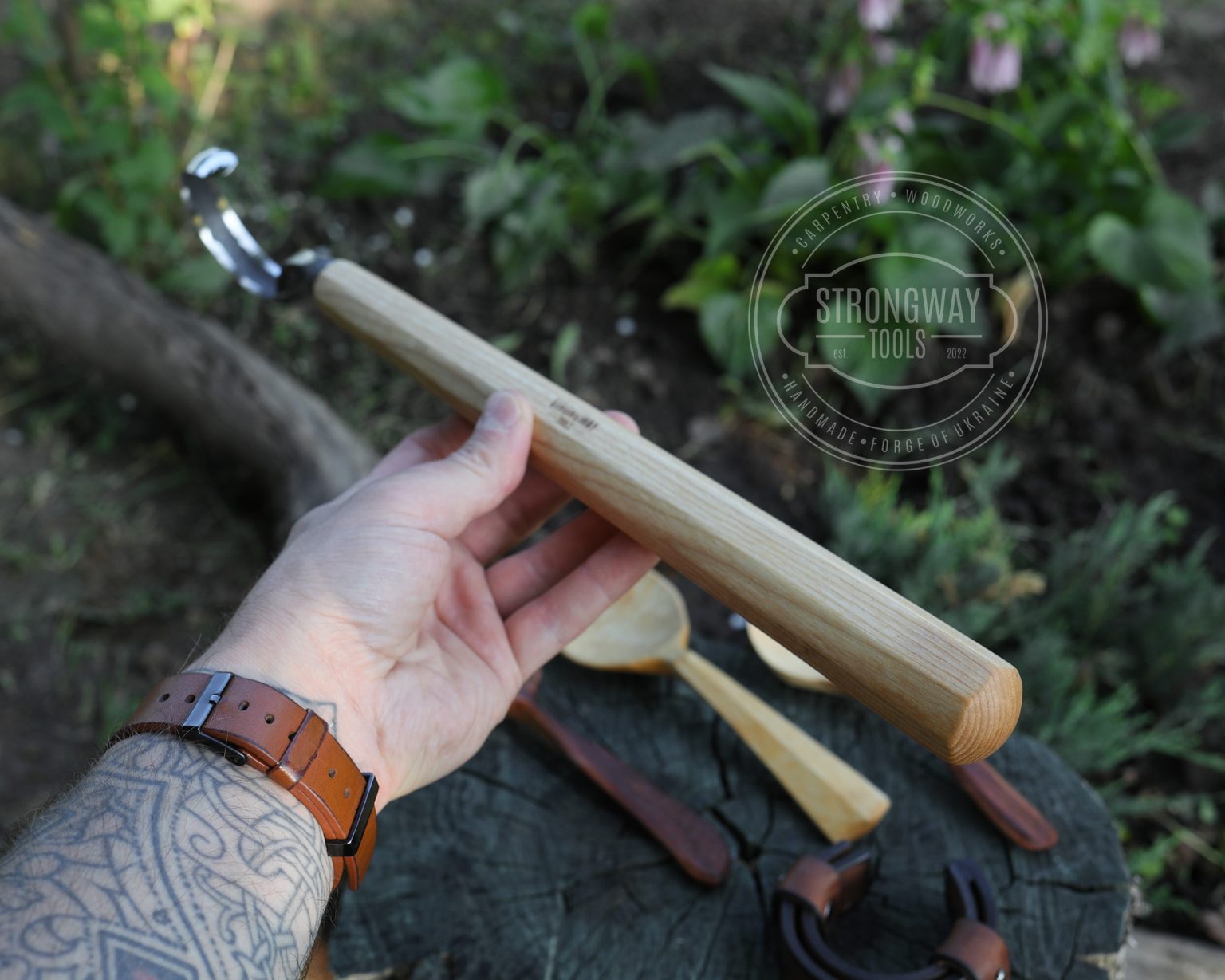 Spoon Carving Circle Knife №2