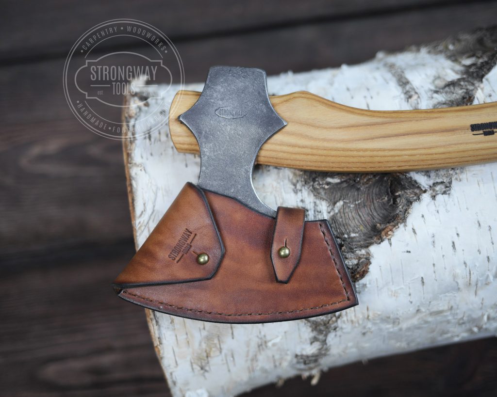 Carving ax with octagonal handle