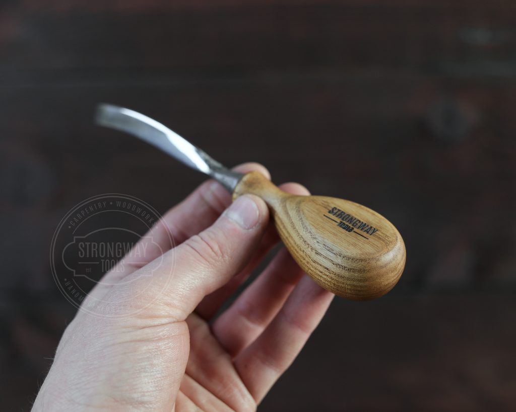 V shape carving knife