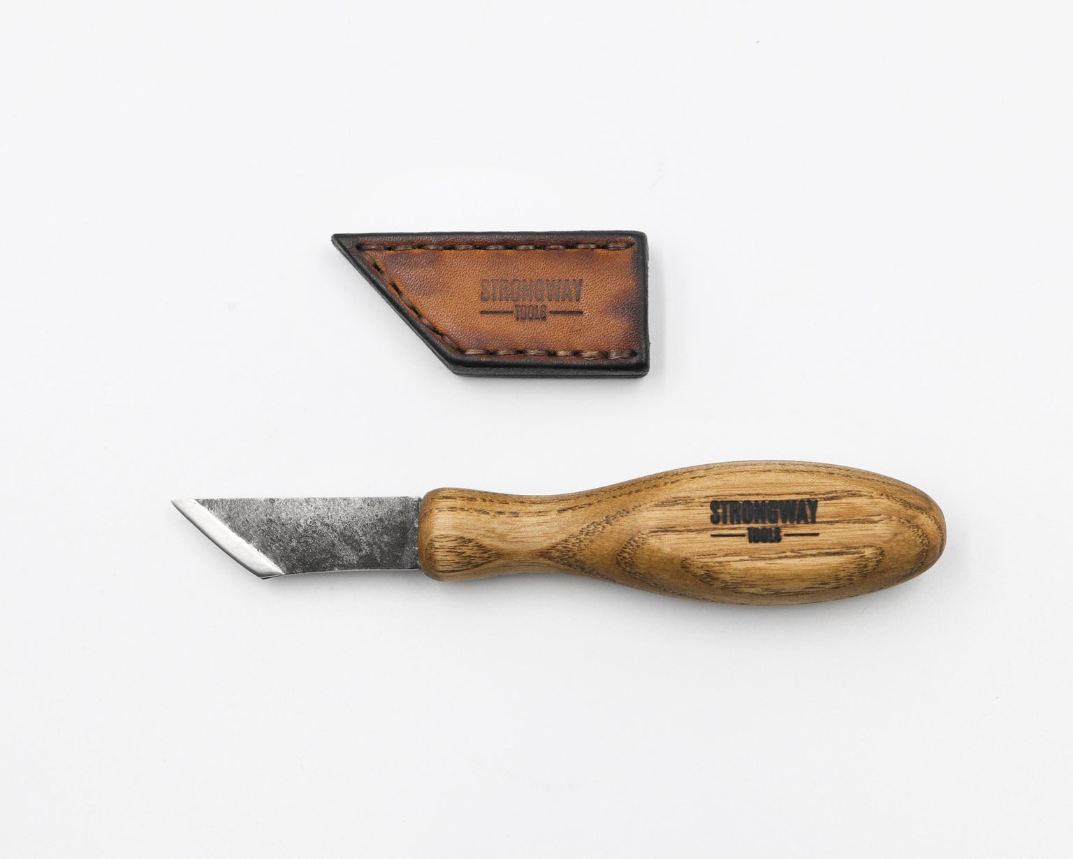 Angular carving Knife №1