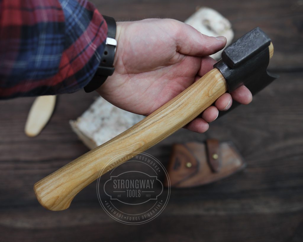 Small Finnish Carving Axe with octagonal handle > STRONGWAY TOOLS, L.L.C.