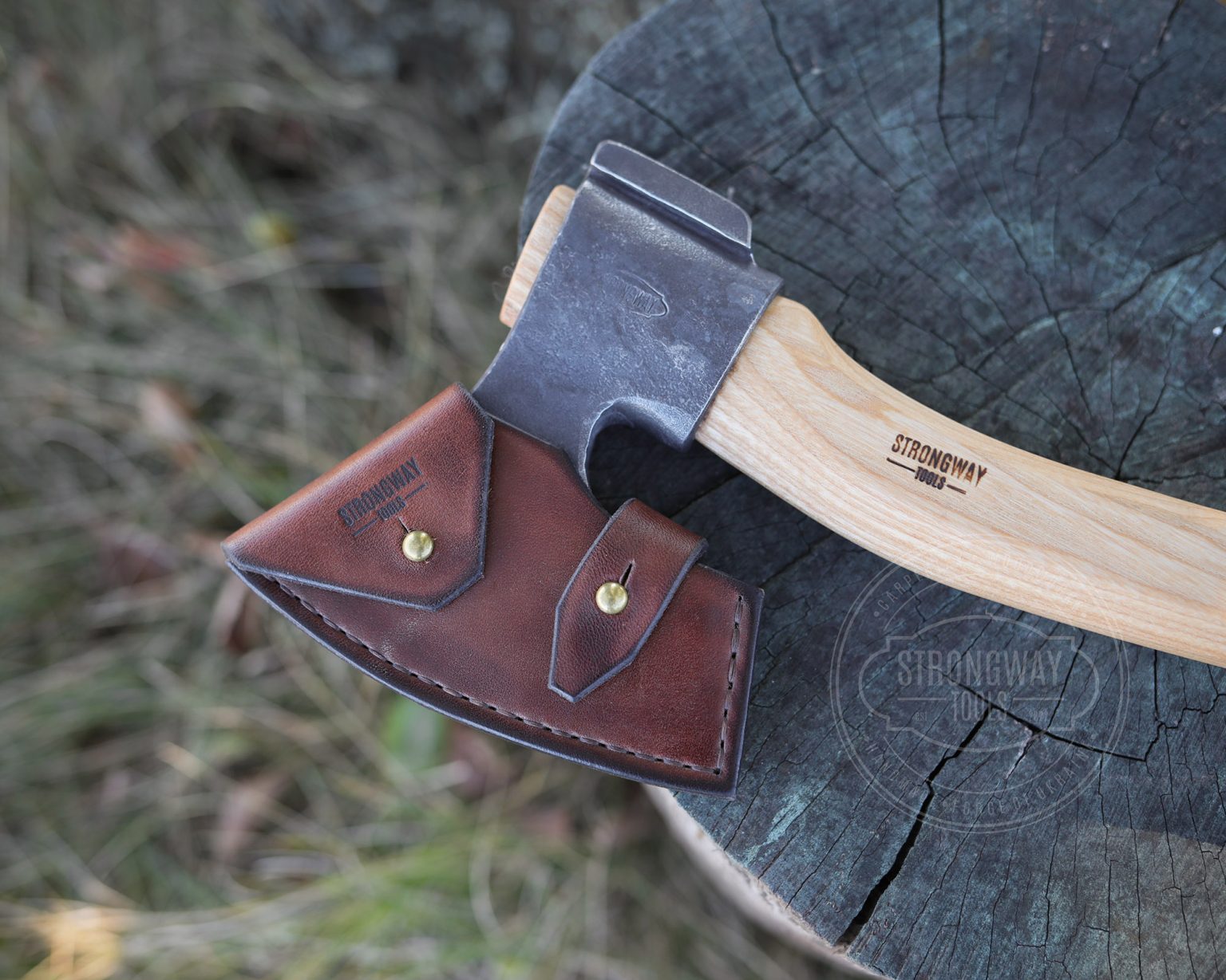 Small Finnish Carving Axe with octagonal handle