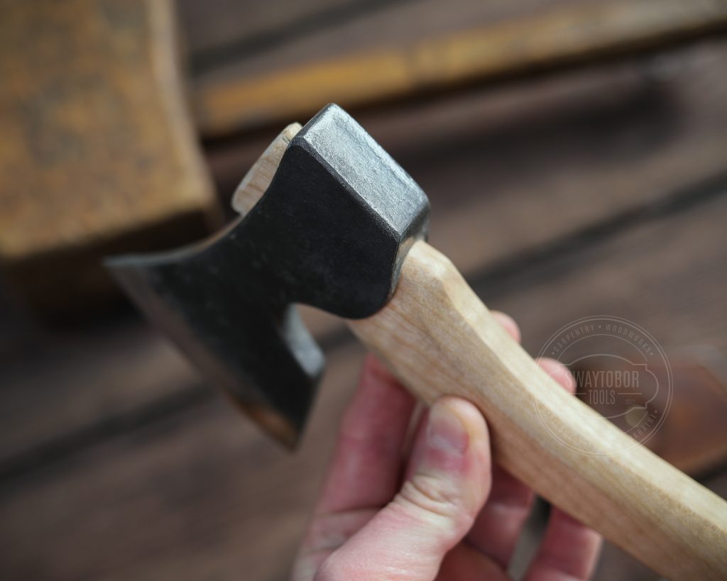 One-sided edge Carving Axe