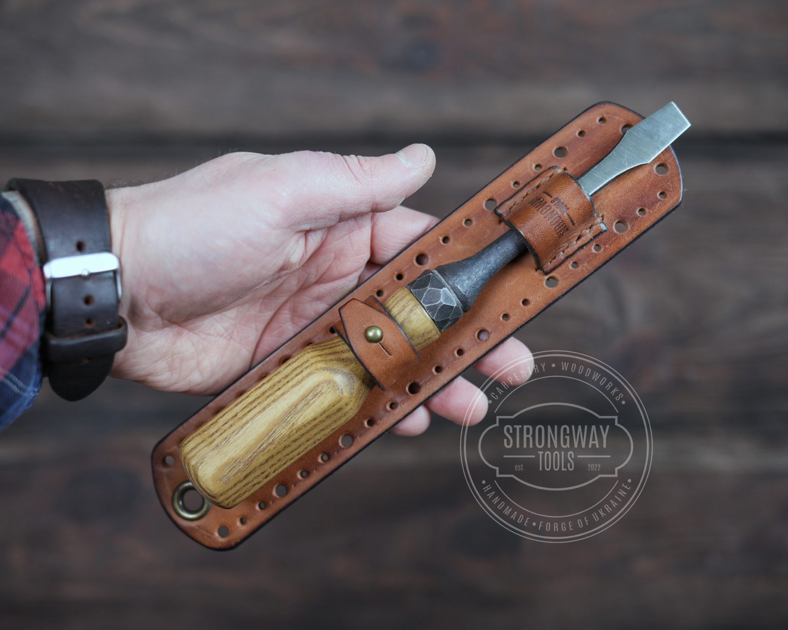 Screwdriver with octagonal handle (longer)