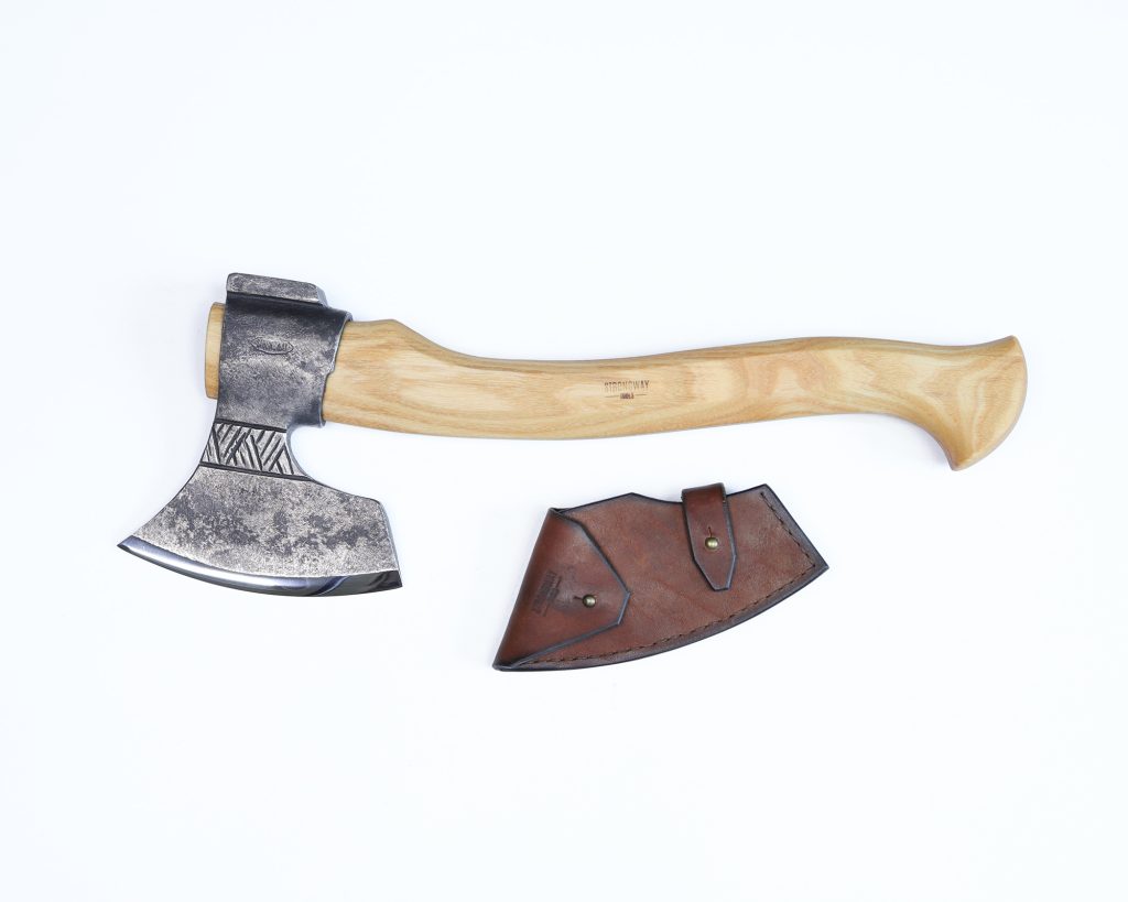 Finnish Carving Axe with octagonal handle