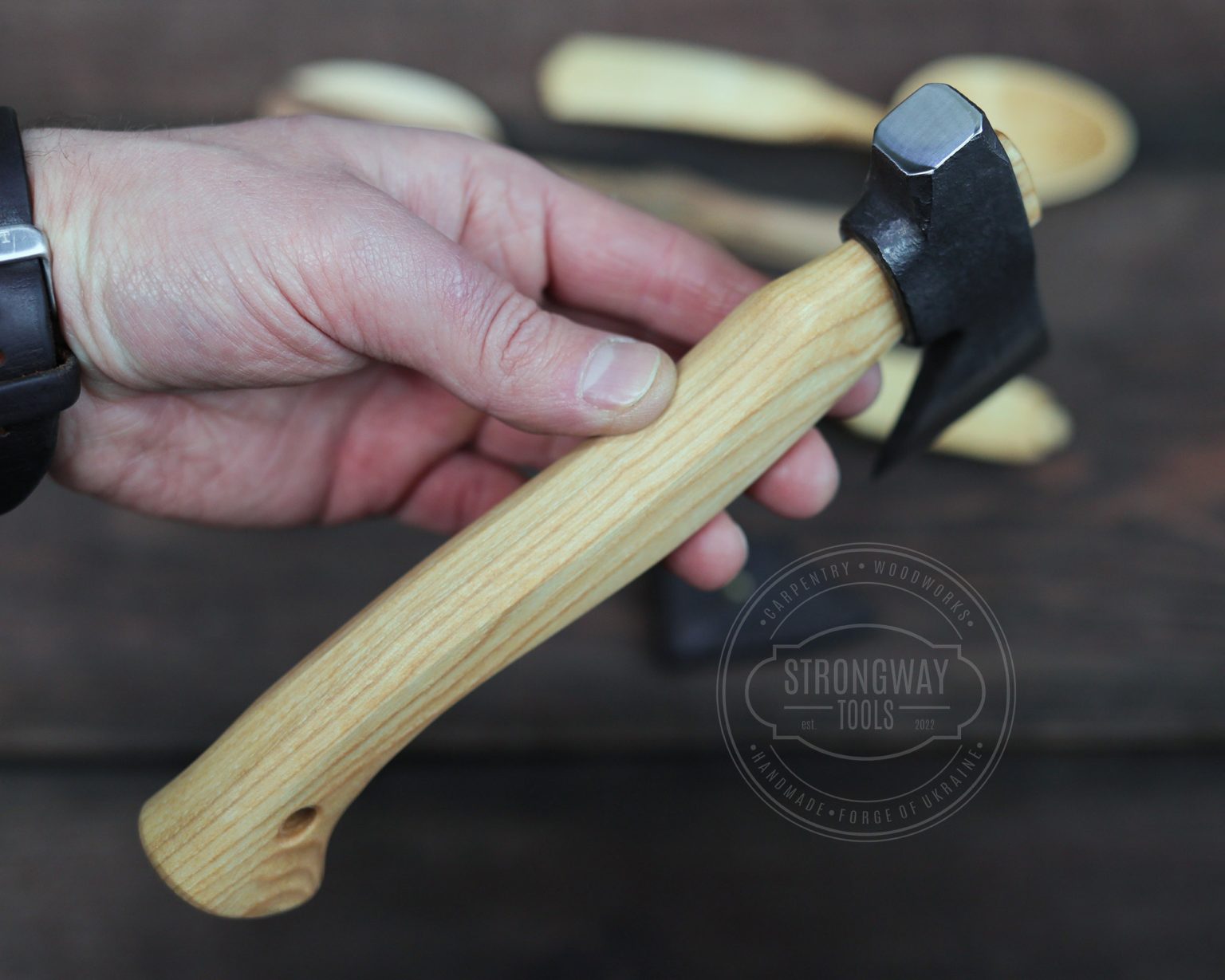* Micro Axe with octagonal handle