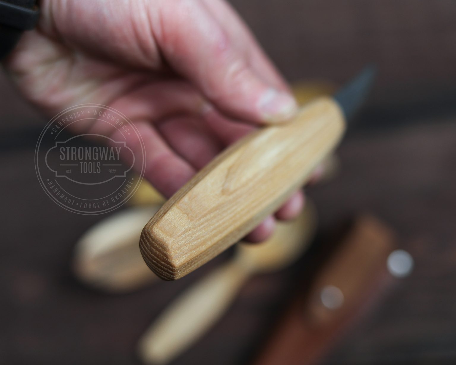 Carving Knife with octagonal handle 3
