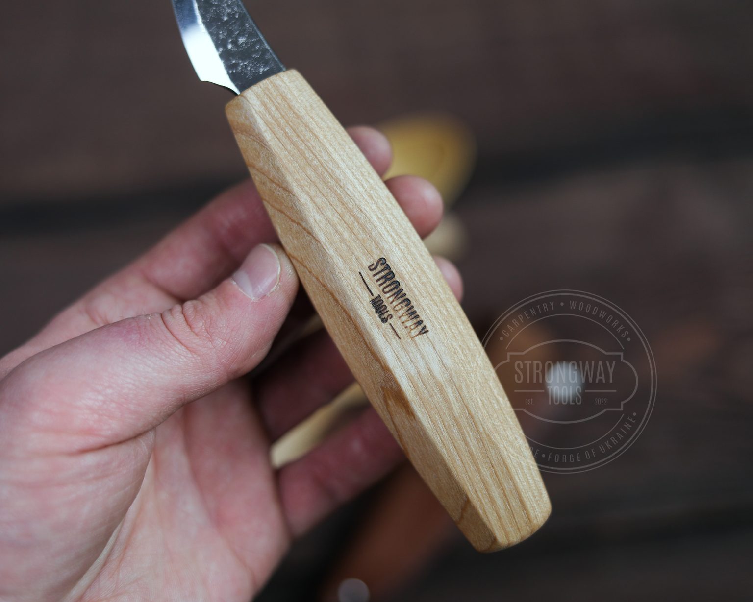 Carving Knife with octagonal handle 3