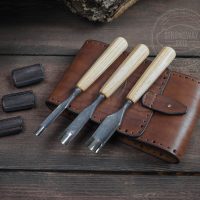 Forged wood carving Chisel Set
