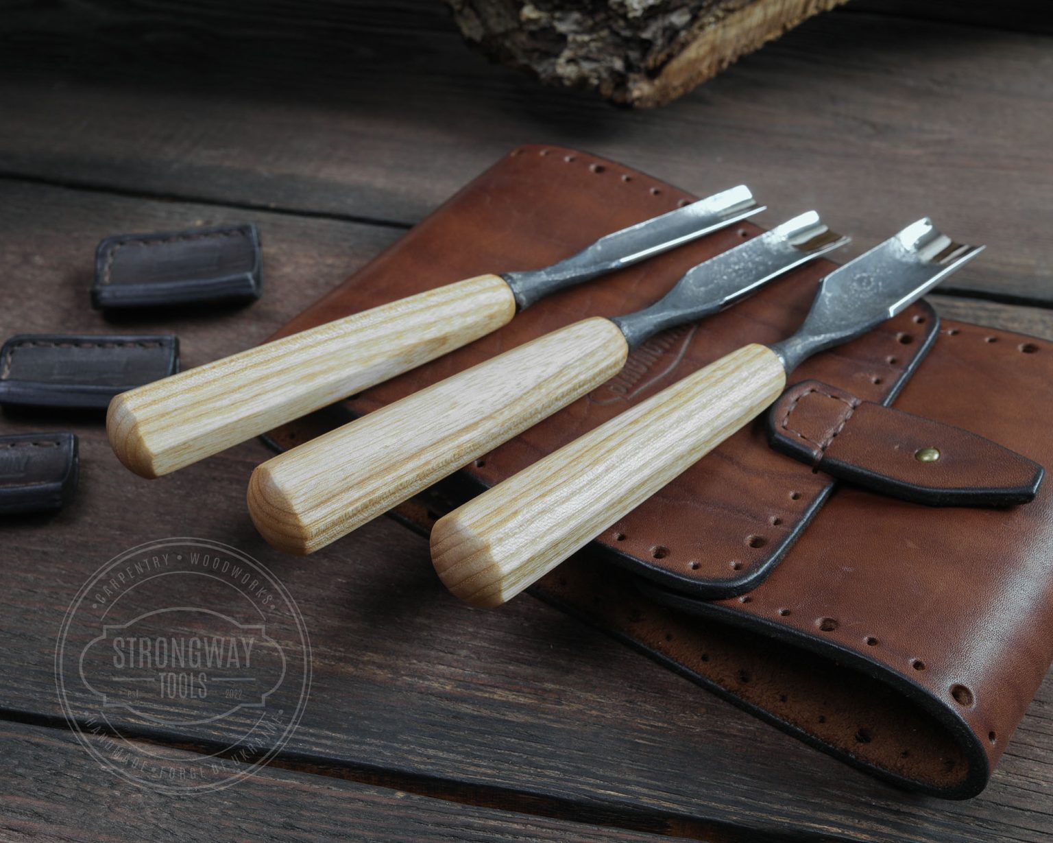 Forged wood carving Chisel Set