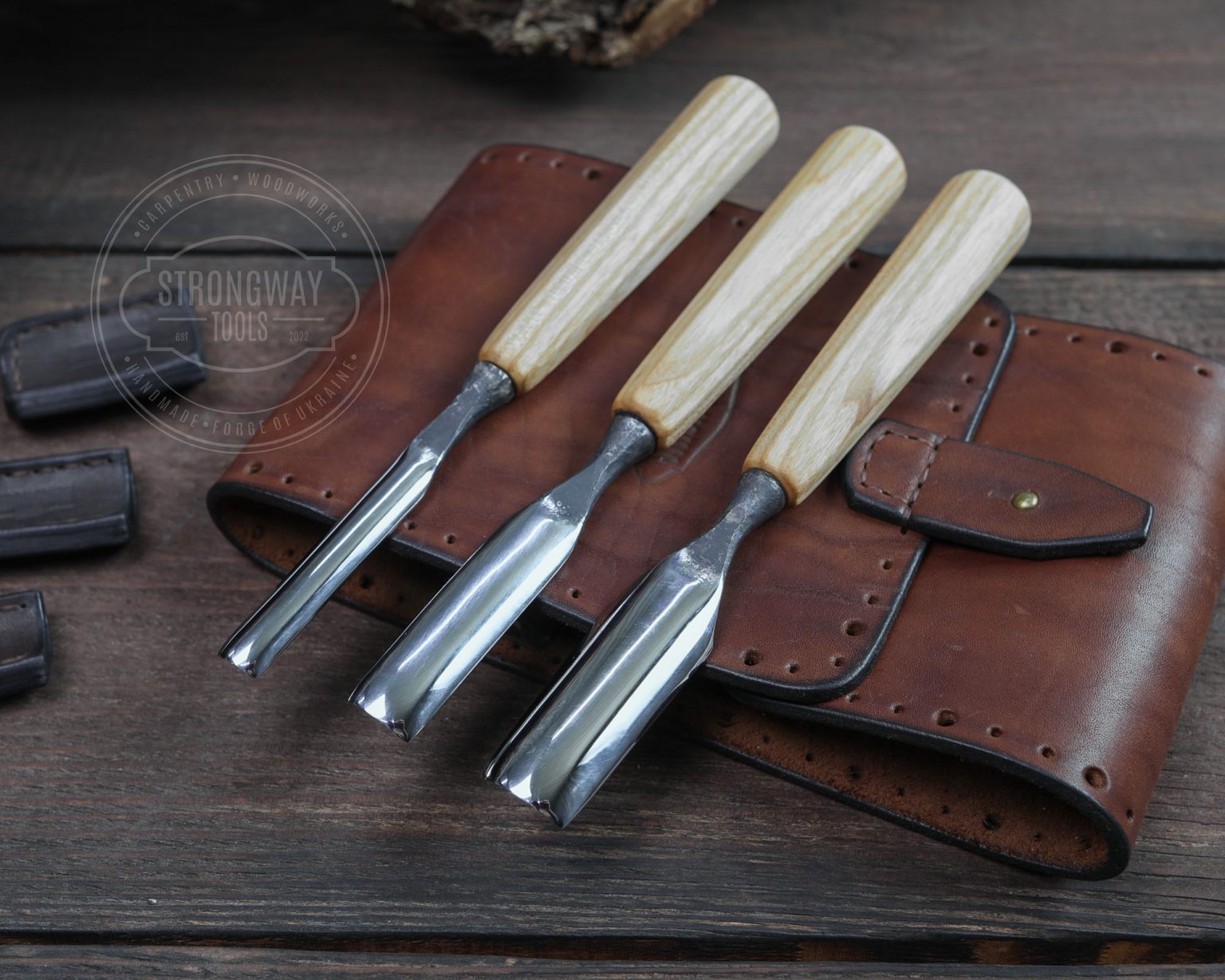 Forged wood carving Chisel Set