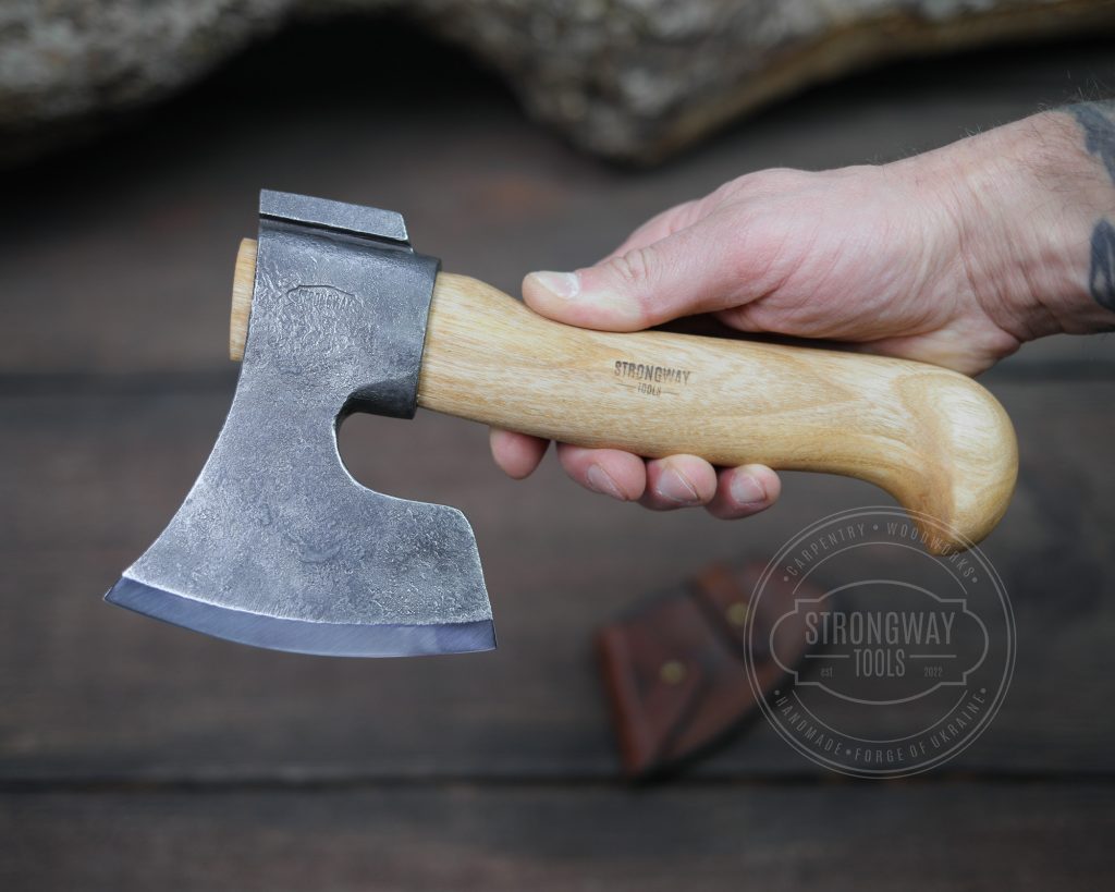 Hand Forged Finnish pocket axe 1