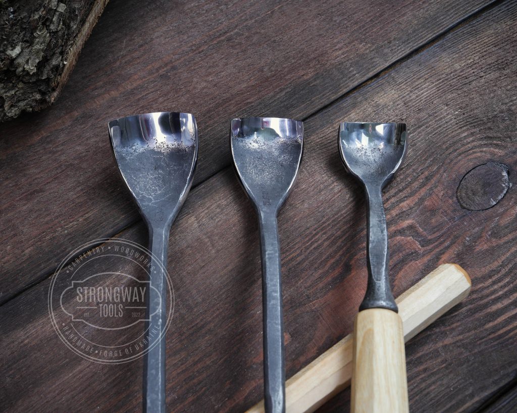 Set Bent GOUGES Cranked Neck