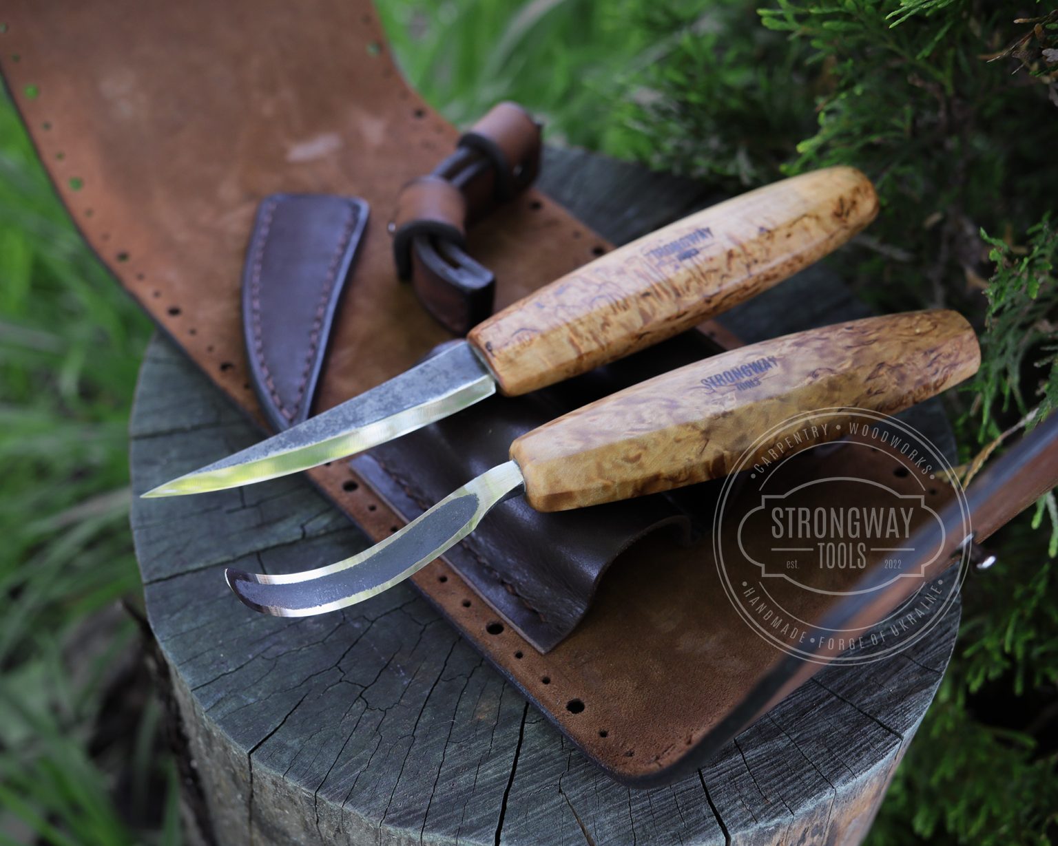 Hook Knife and Carving Knife