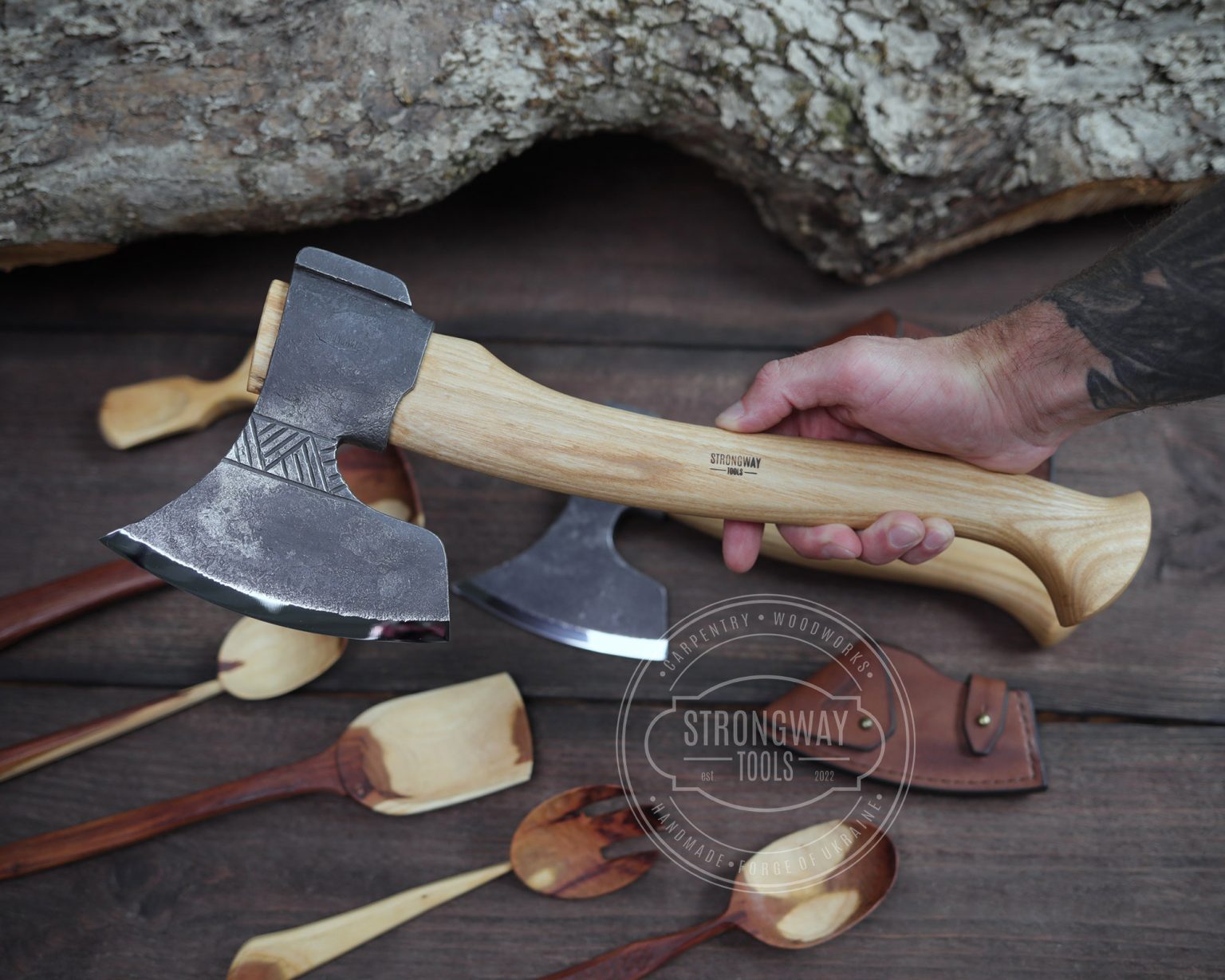 Two Carving Axes 1