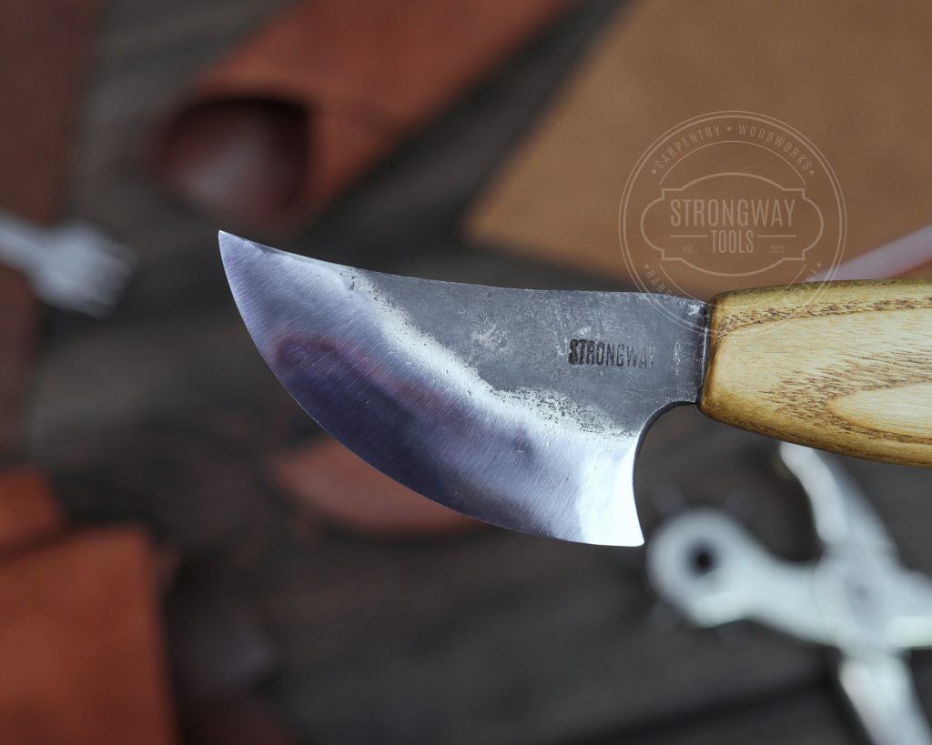 Leather knife