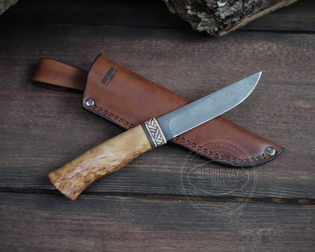 Damascus knife