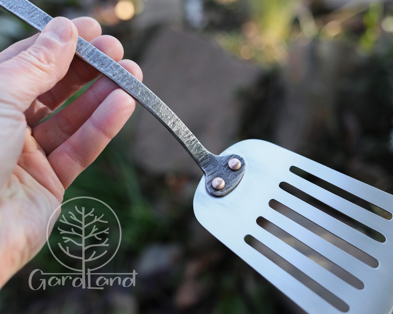 Long Frying Stainless Shovel
