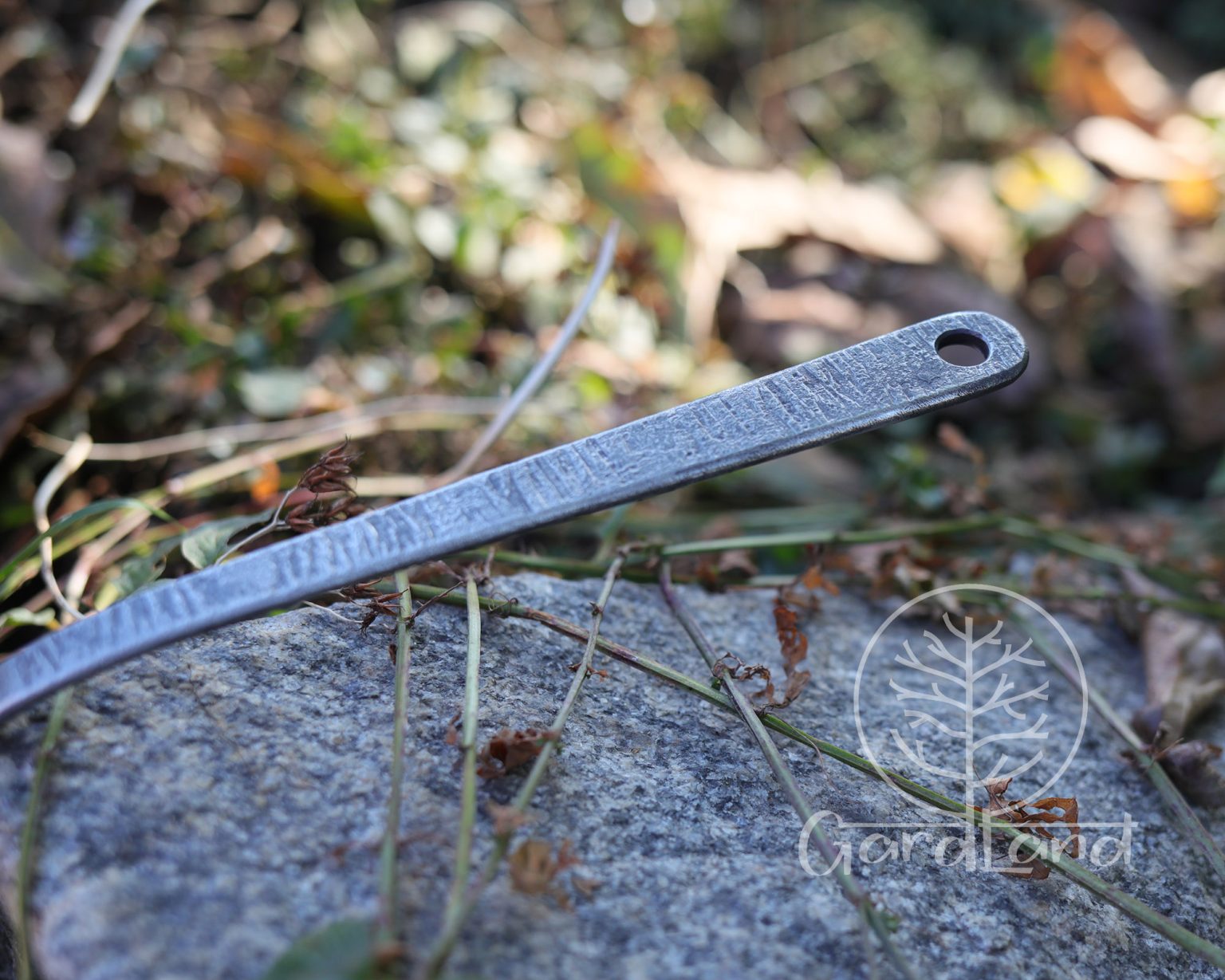 Long Frying Stainless Shovel with metal handle