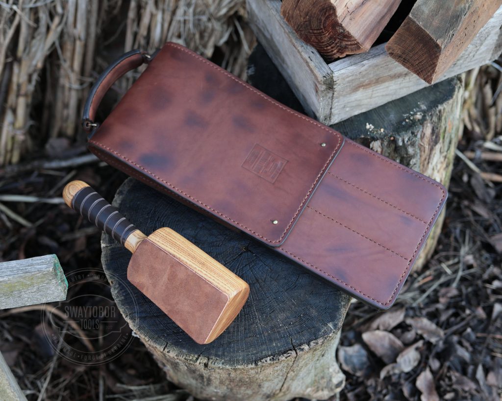 Timber Framing Set Chisels with Wooden Mallet