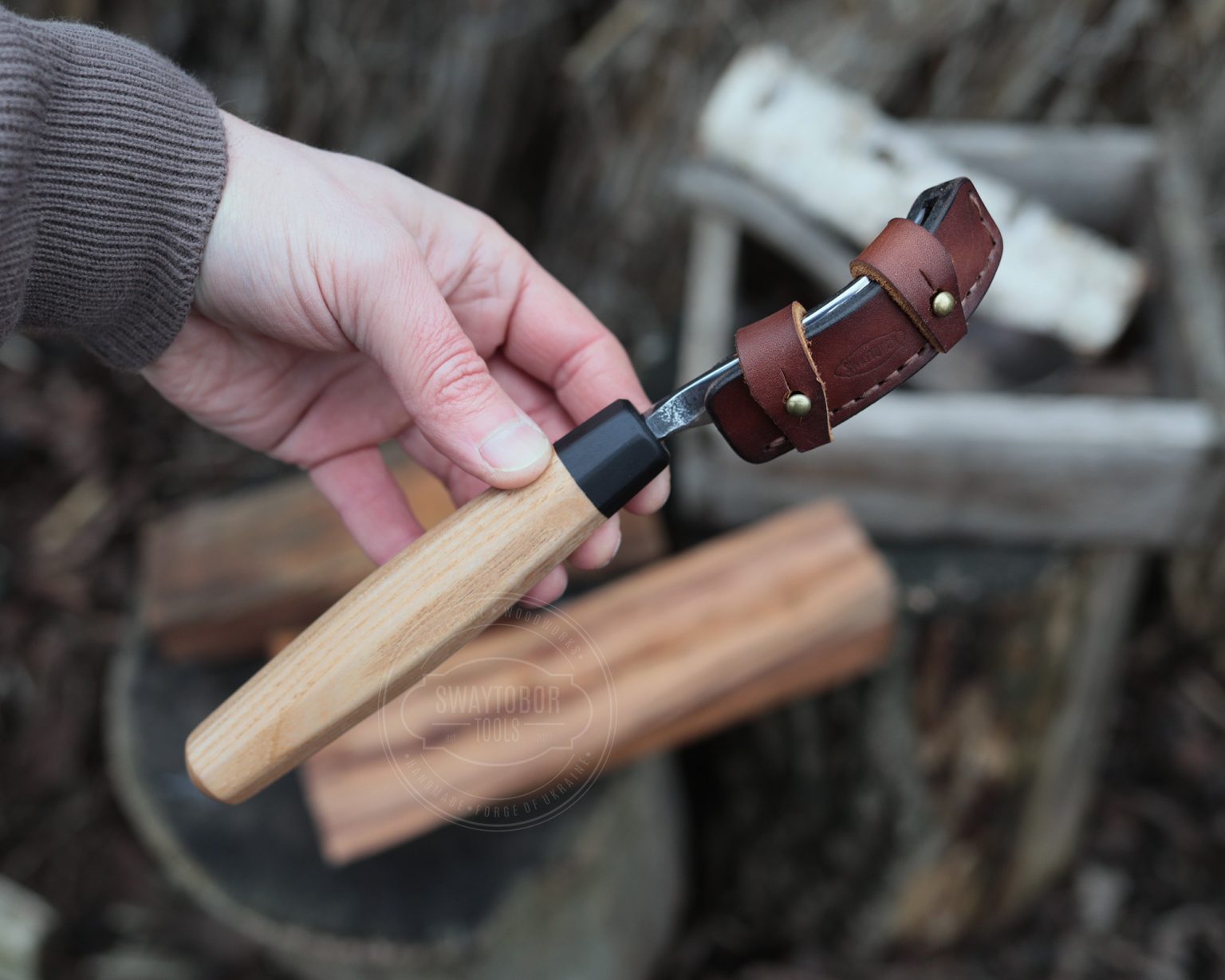 Wood Carving Hook Knife Hand Forged
