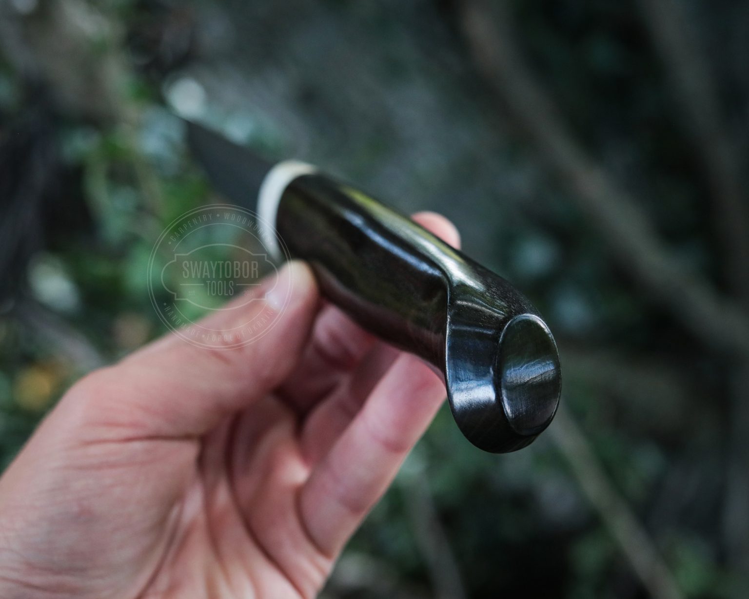 Damascus Steel Bushcraft Knife | Fixed Blade | Camping Knife with ...