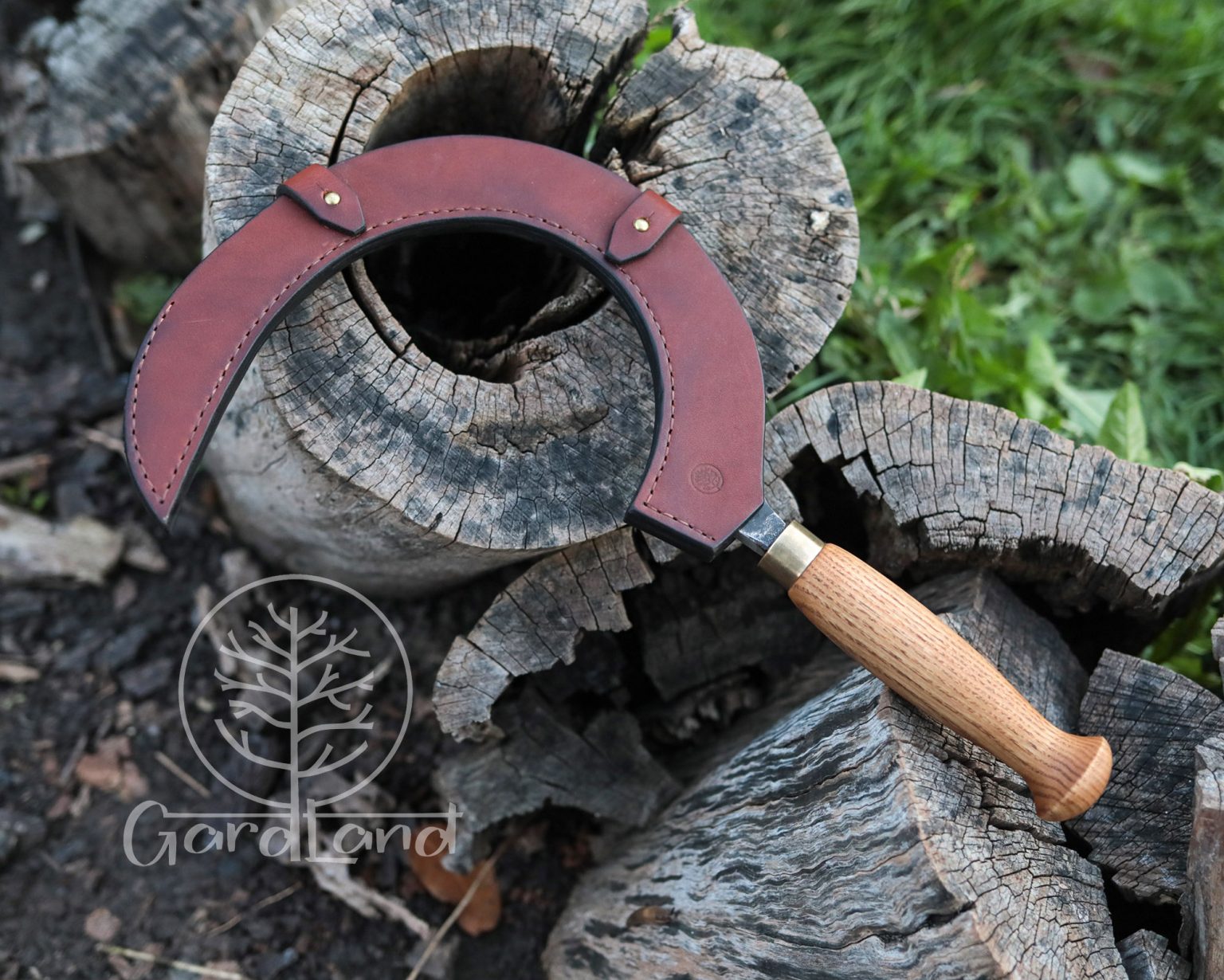 Hand-Forged Large Sickle